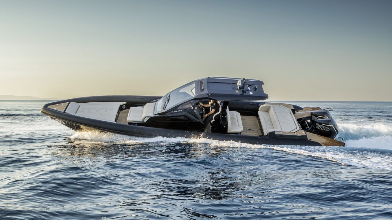 Technohull ALPHA 40 + Twin Mercury F500R + Joystick + Autopilot | Jetzt ...